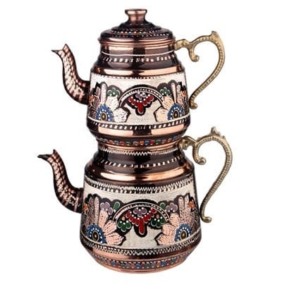 Handmade Copper Turkish Tea Pot Kettle | FairTurk.com