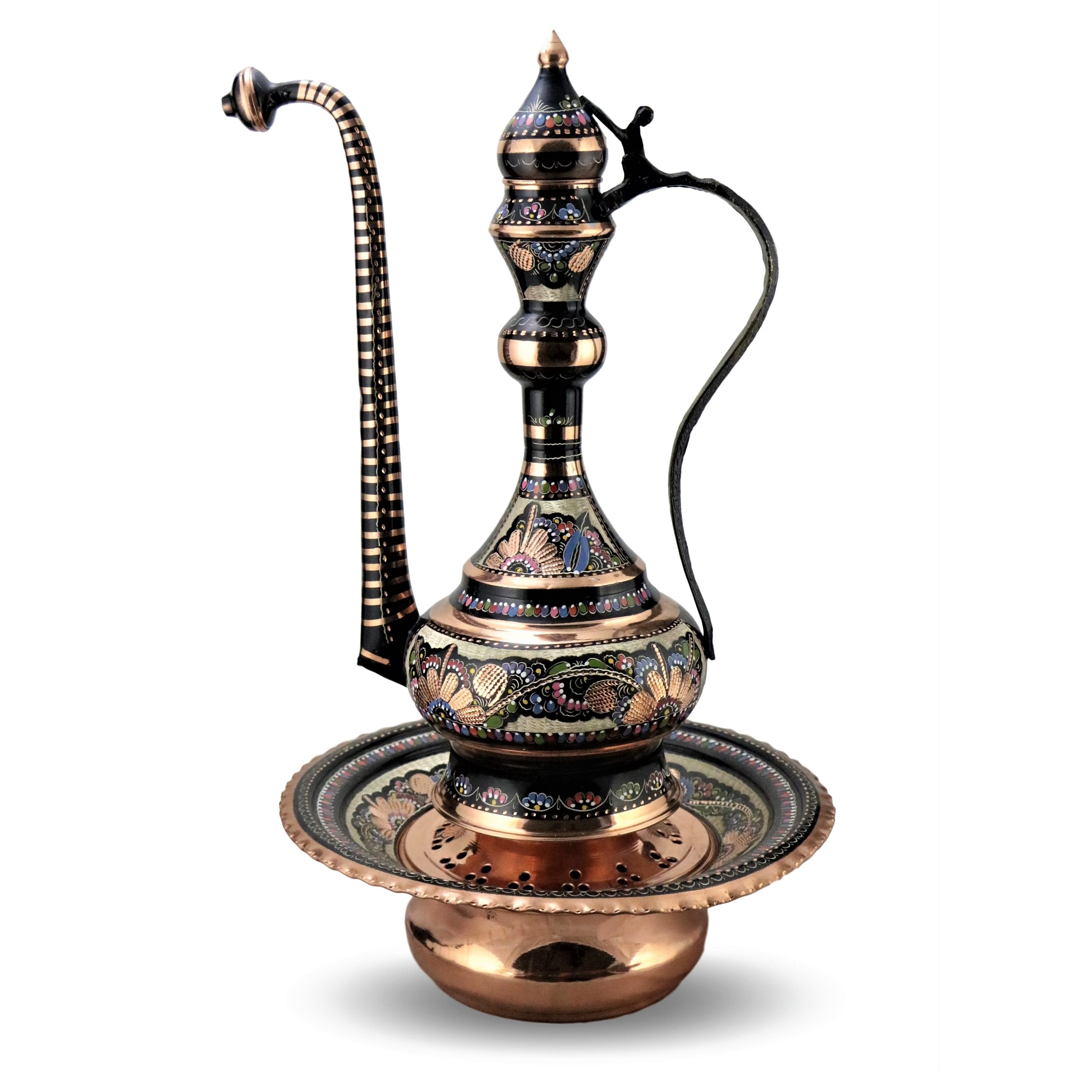 X-Large Ibrik Full Hand Painted FairTurk.com