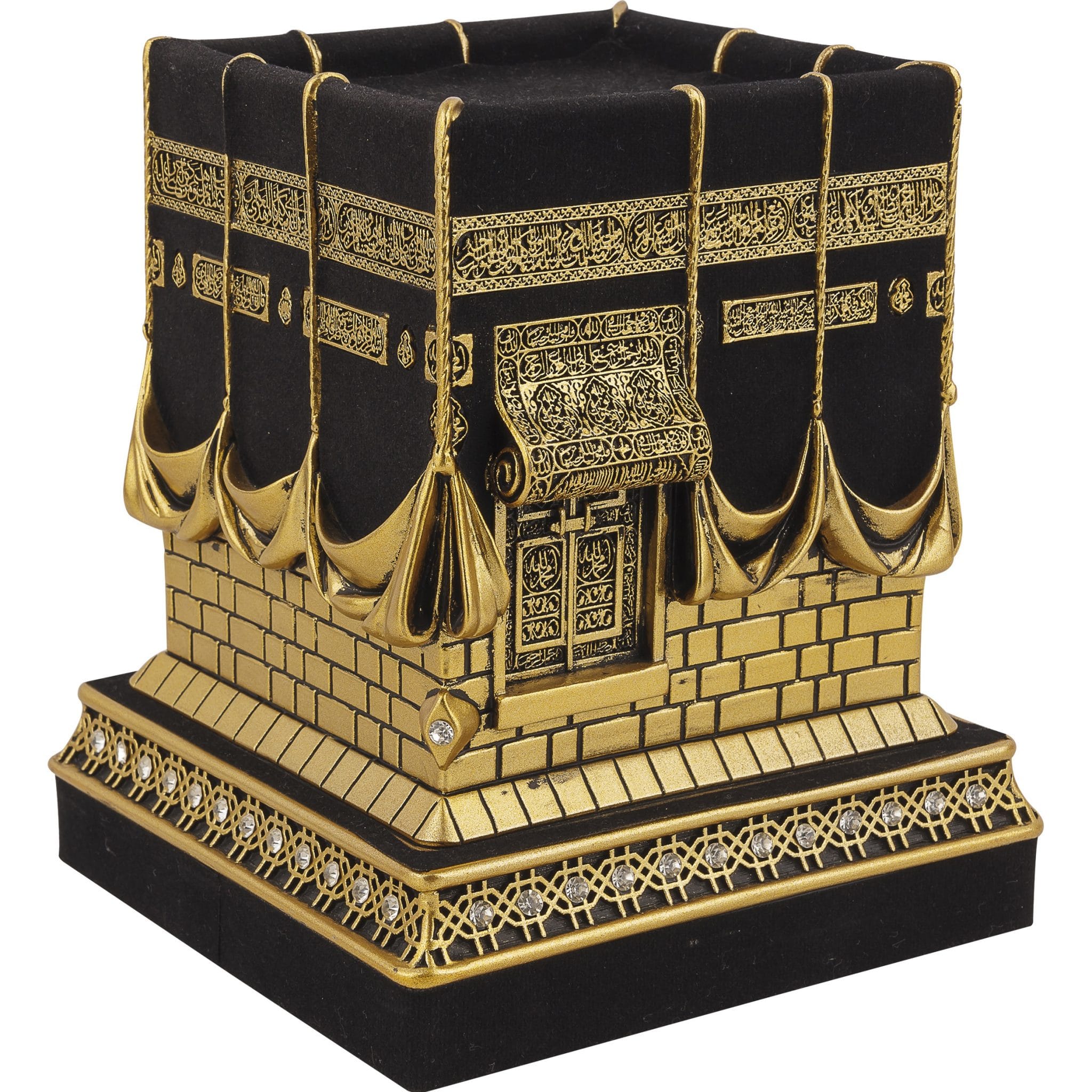 Guneş Gold Color 3D Kaaba Islamic Gift | FairTurk.com