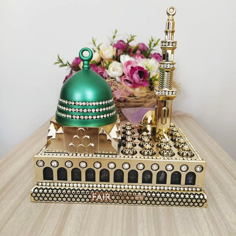 Small Masjid Nabawi Islamic Table Decor | FairTurk.com